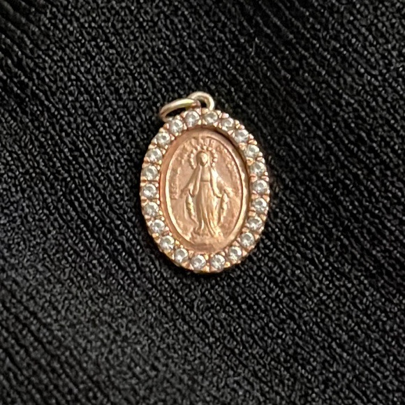 Jewelry | Rose Gold Mary Pendant | Poshmark